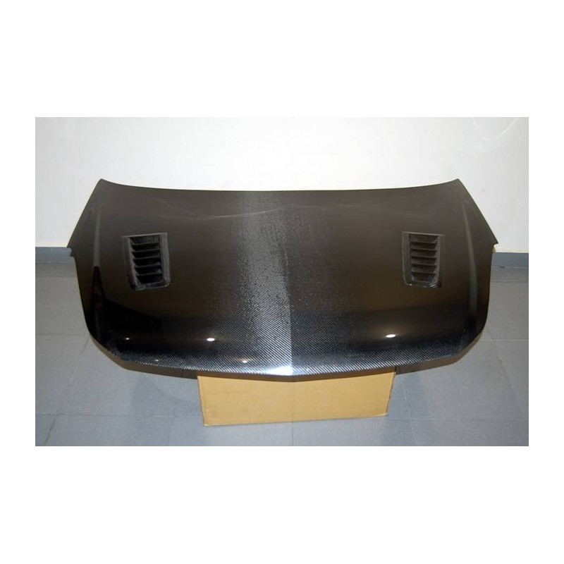 Carbon Fibre Bonnet Opel Corsa D With Air Intake