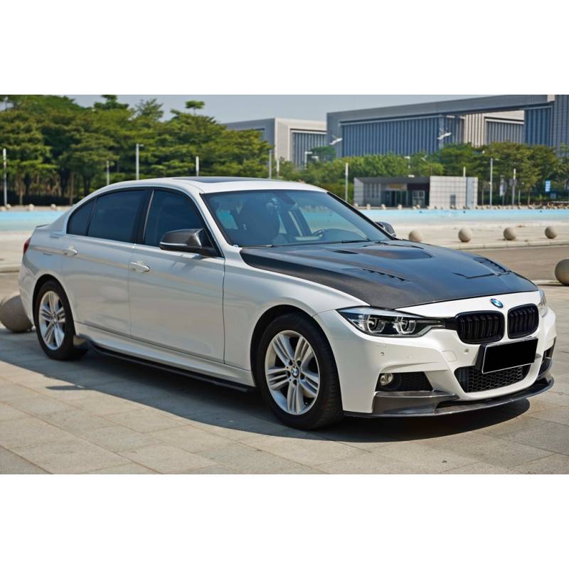 Carbon Fibre Front Spoiler BMW F30 Look Mtech Performance - Tuning ...