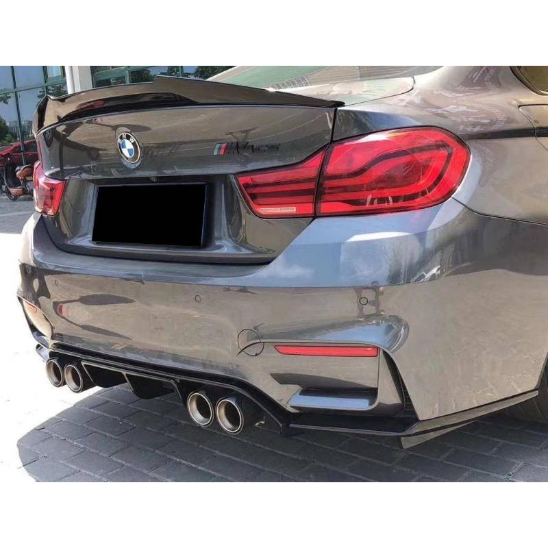 Body Kit BMW F80 M3 Glossy Black Look CS - Tuning Carbon Hoods