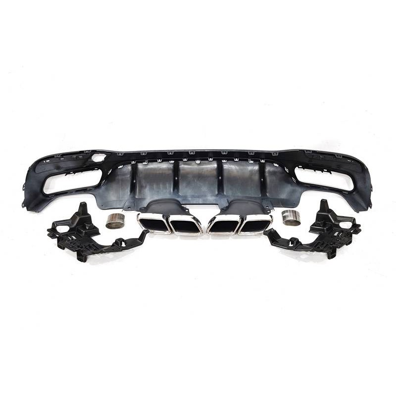 Rear Diffuser Mercedes W166 GLE 350 look AMG 63 Tails