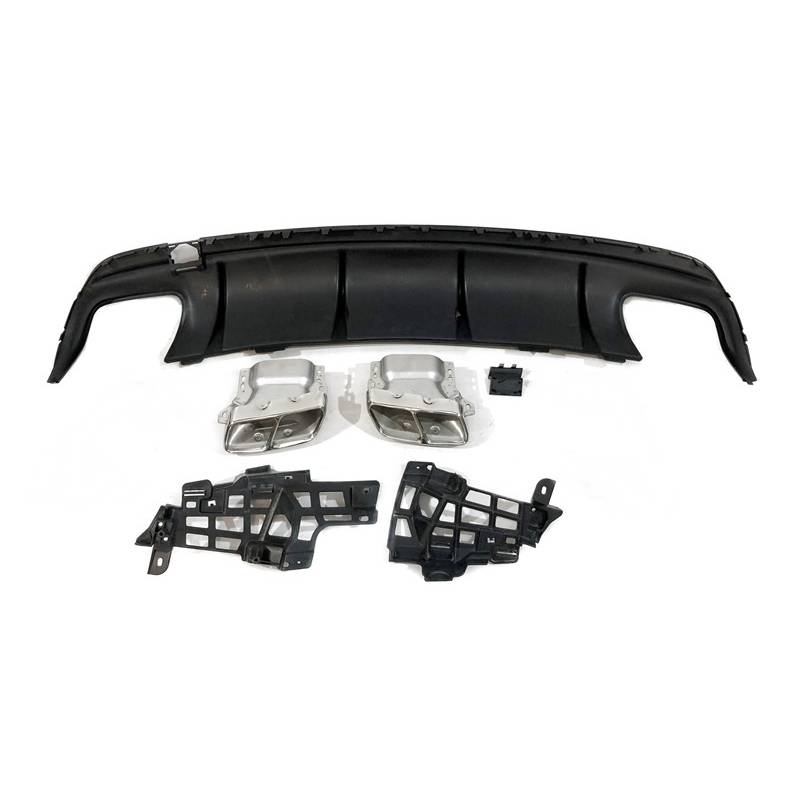 Rear Diffuser Mercedes CLA W117 2016-2018 4D/SW Style Facelift look A45 ...