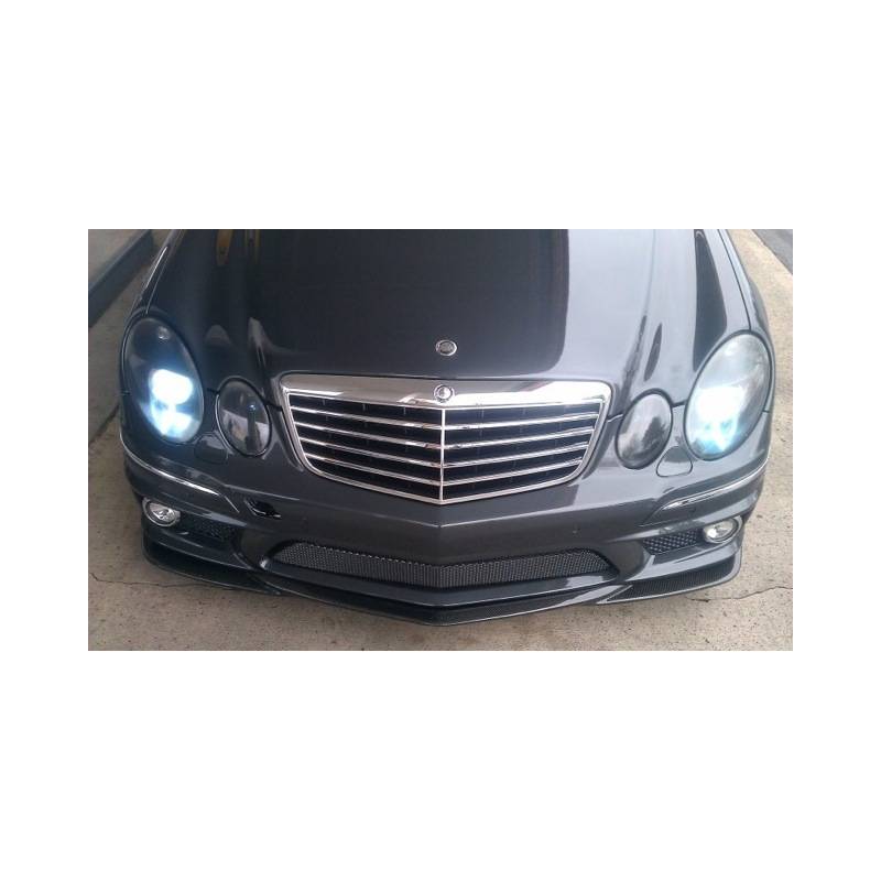 Front Spoiler Mercedes W211 Look AMG E63 07-09 Carbon Fibre - Tuning ...