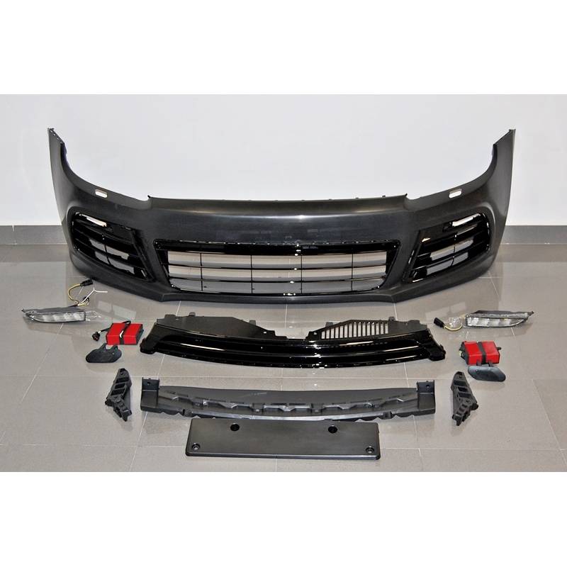 Front Bumper Volkswagen Scirocco Look R 2008-2014 Front spoiler ...