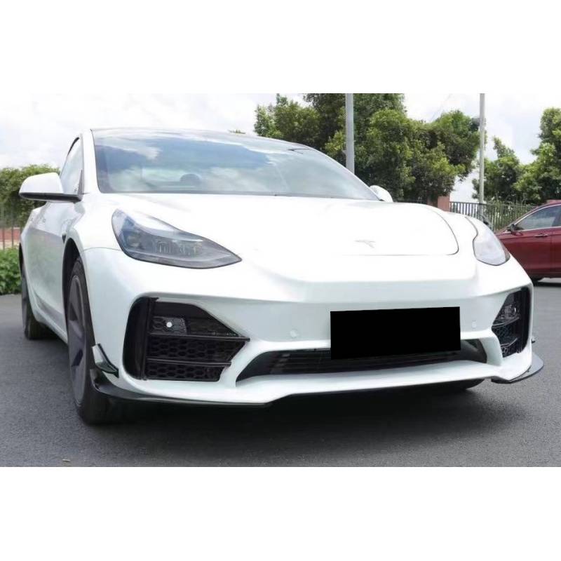 Front Bumper Tesla Model 3 - Tuning Carbon Hoods