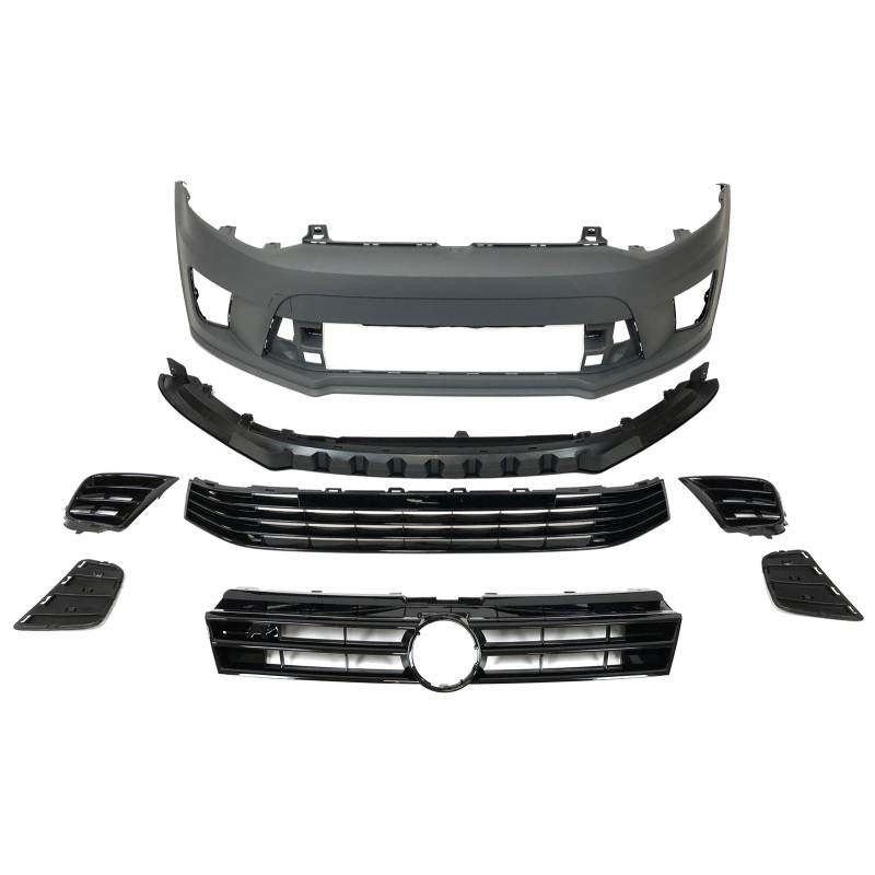 Front Bumper Volkswagen Polo 2009-2017 Look WRC - Tuning Carbon Hoods