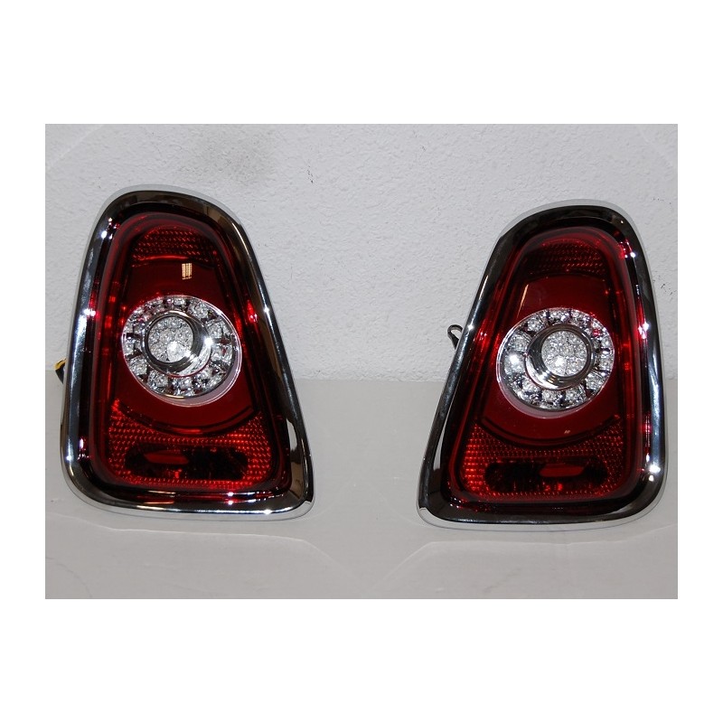 Set Of Rear Tail Lights Mini Cooper 11-13 Led Red Cardna