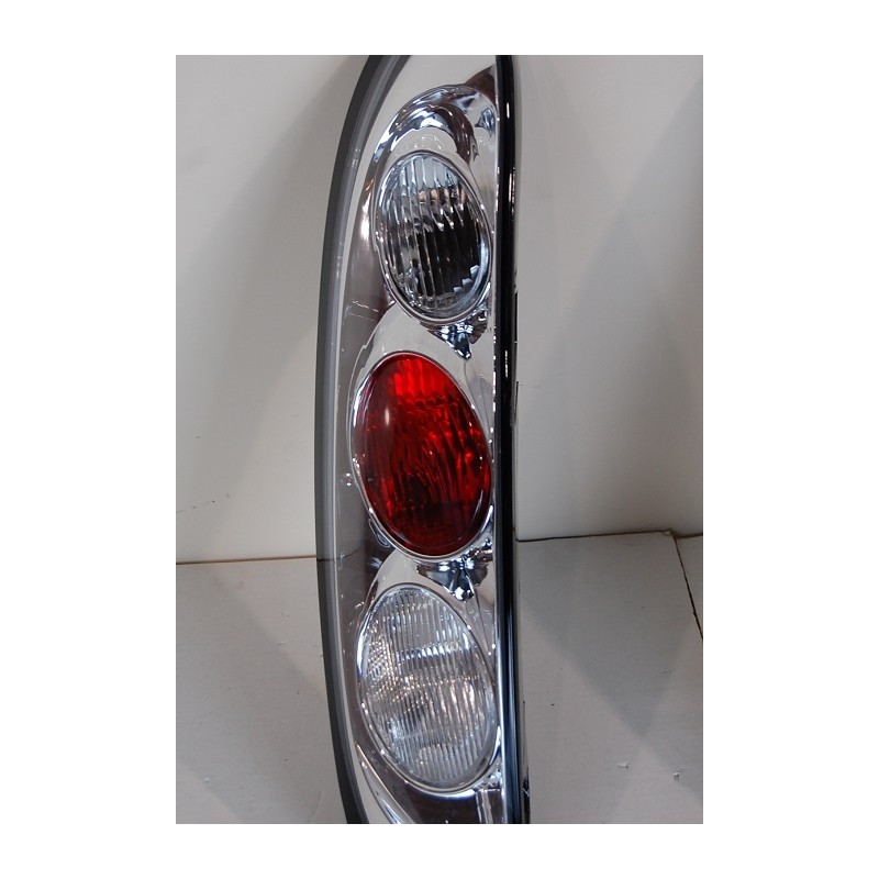 Set Of Rear Tail Lights Opel Corsa C Lexus Chromed